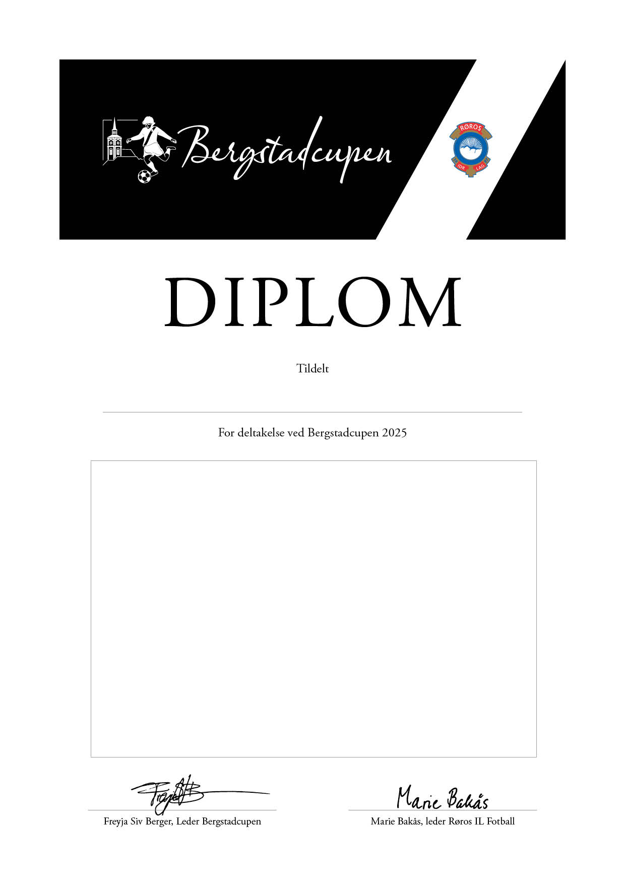 Diplom - Bergstadcupen